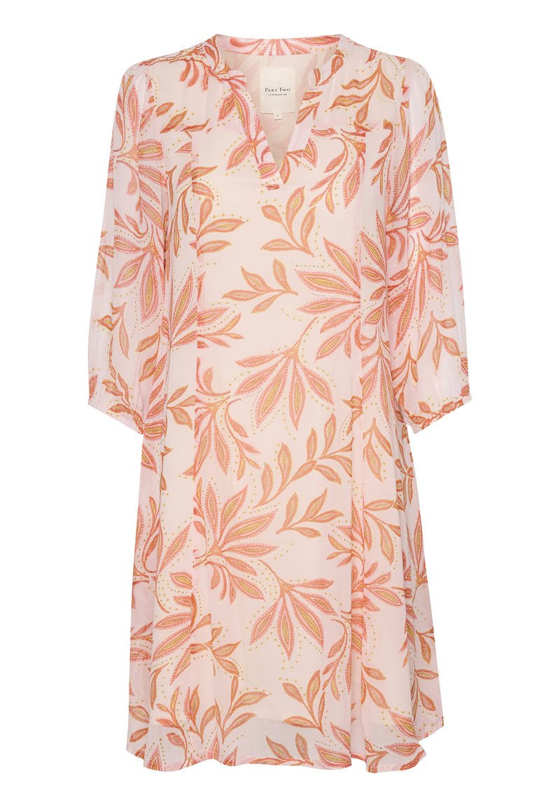Part Two BOTELLE - Freizeitkleid - potpourri delicate leaf/rosa - Zalando