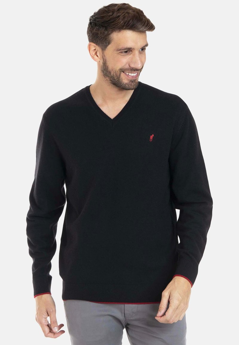 Gentleman Farmer LARS - Pullover - noir - ZALANDO.FR