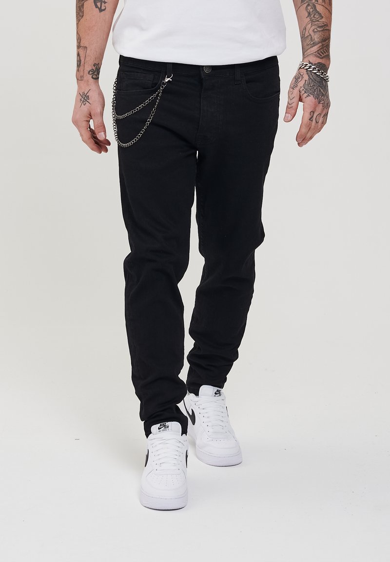 2Y Premium PREMIUM - Jeans Straight Leg - black/schwarz - Zalando