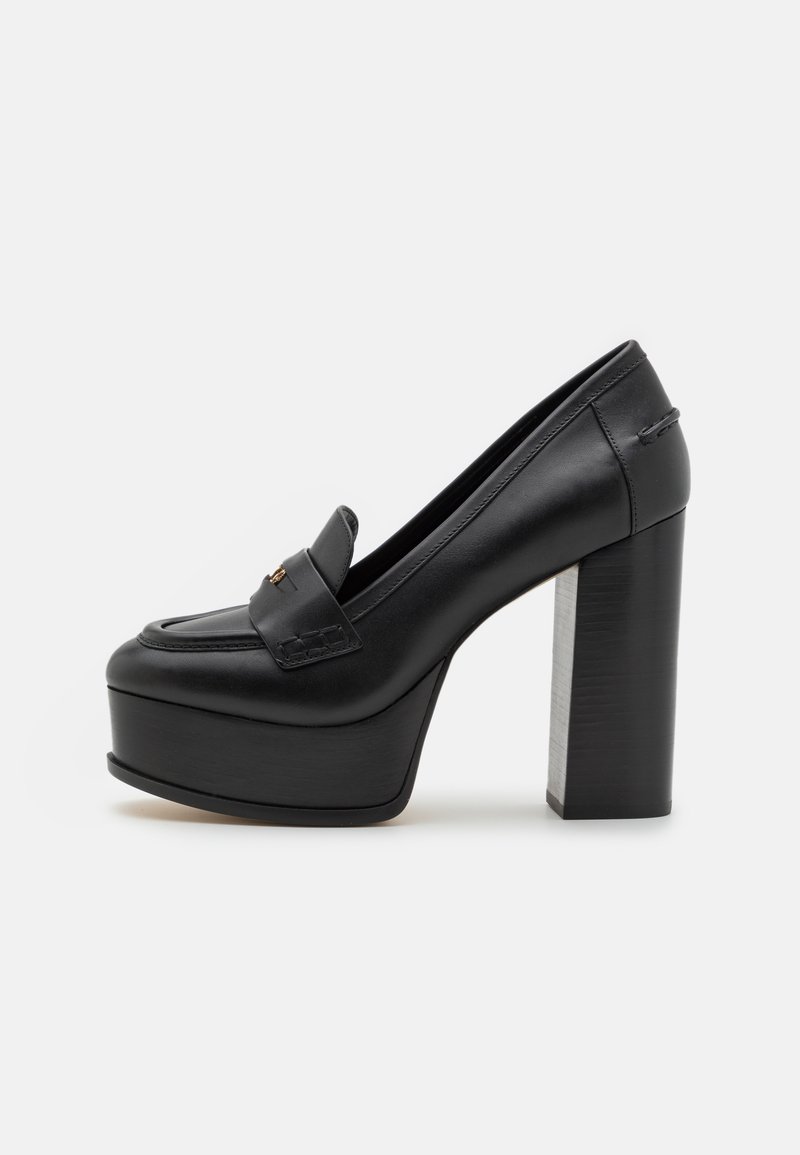 MICHAEL Michael Kors EDEN LOAFER - Platform heels - black - Zalando.ie