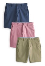 Next STRETCH STRAIGHT 3 PACK - Shorts - multi/blauw - Zalando.nl