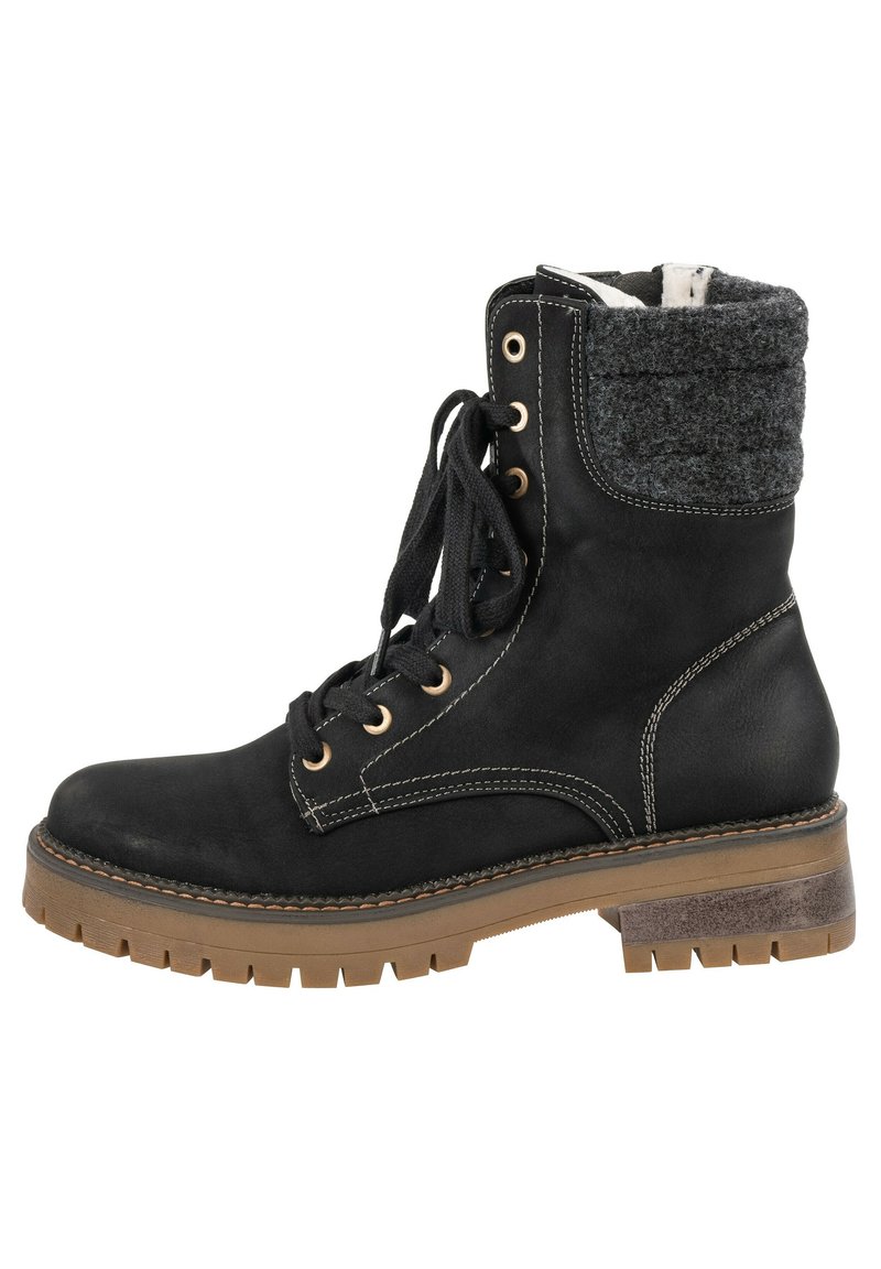 Palado HWC LIPSI - Platform ankle boots - schwarz/black - Zalando
