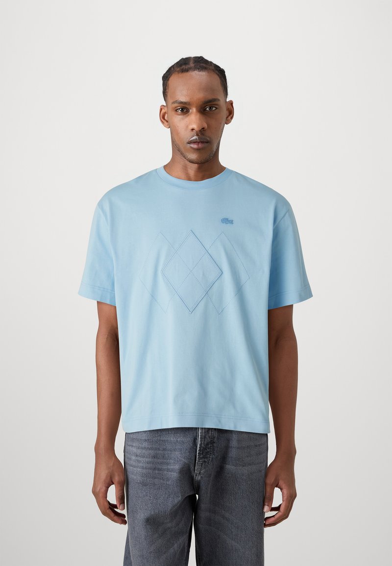 Lacoste Camiseta estampada - overview/azul claro - Zalando.es