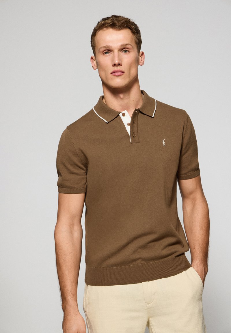 Polo Club - Koszulka polo/brązowy - Zalando.pl