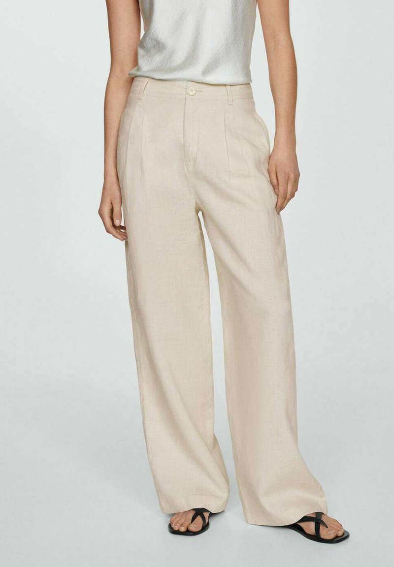 Mango MANELI - Pantalones - beige - Zalando.es