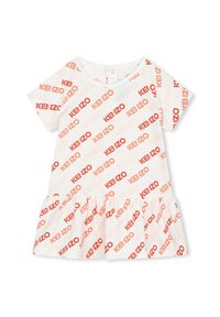 KENZO kids SHORT-SLEEVED - Robe en jersey - ivoire/blanc - ZALANDO.FR