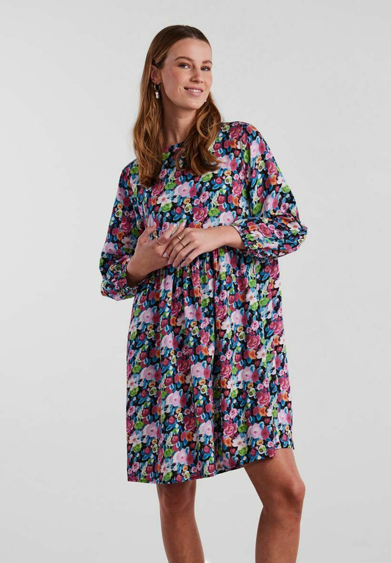 Pieces MINIKLEID - Robe de jour - black/noir - ZALANDO.FR