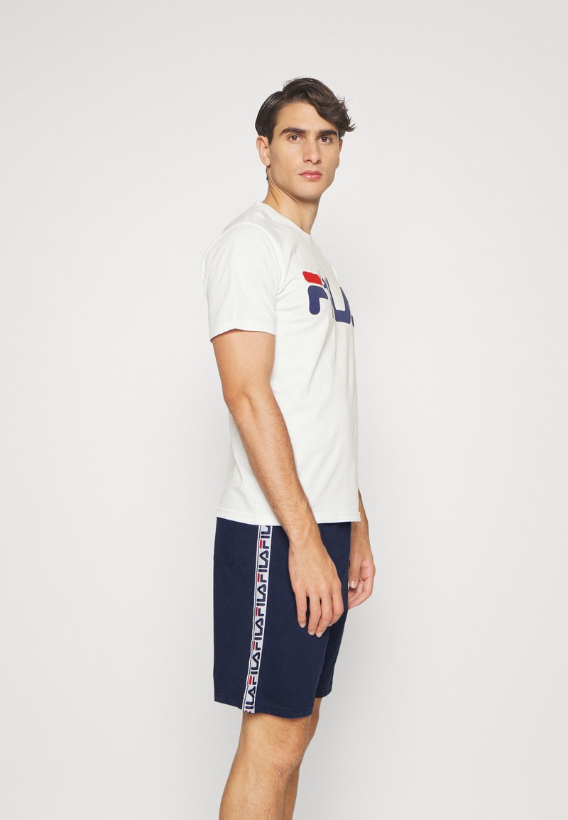 Fila MAN - Pyjama - white/blue/blanc - ZALANDO.FR