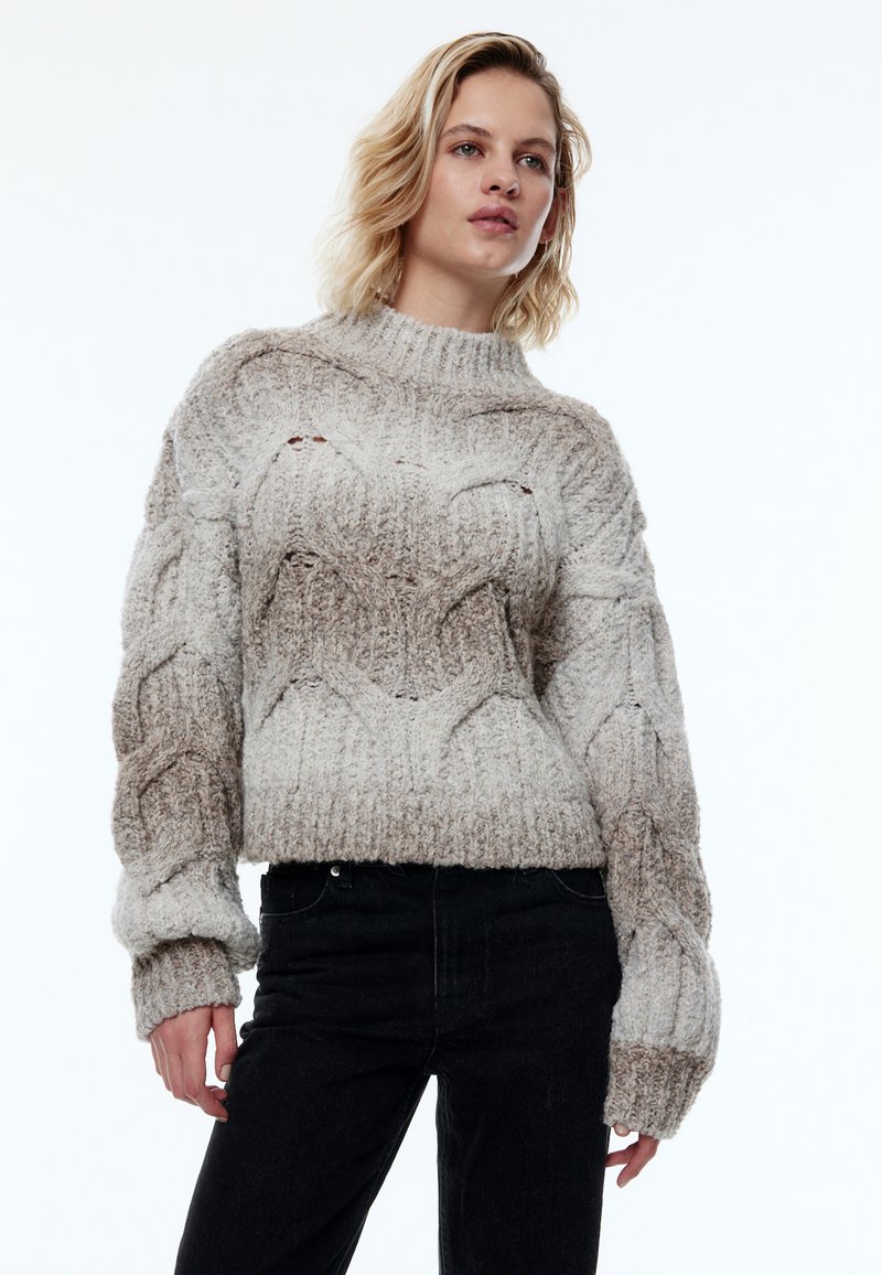 EDITED FIALA - Jersey de punto - creme/blanco - Zalando.es
