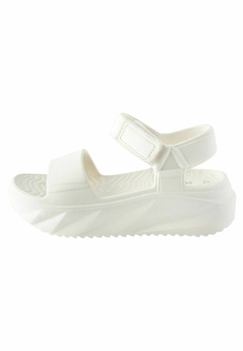 Next CHUNKY PLATFORM REGULAR FIT - Sandals - white - Zalando.de