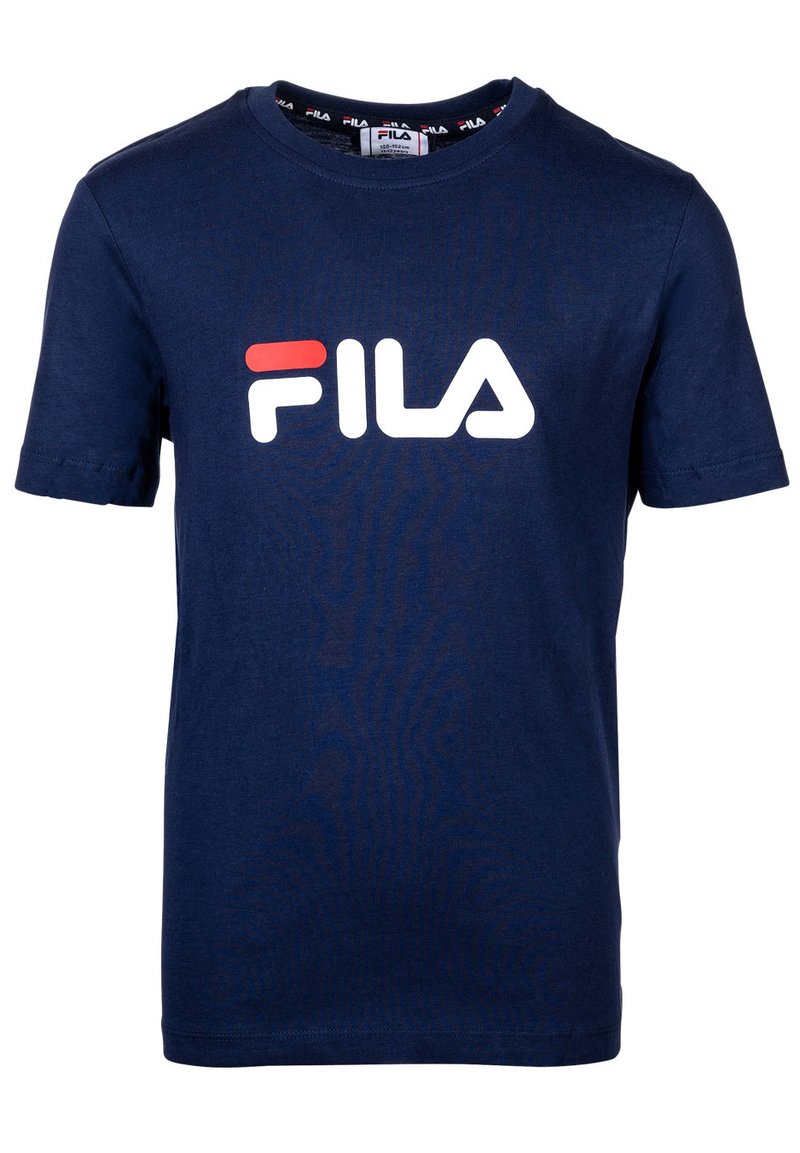 Fila SOLBERG - T-shirts print - medieval blue/mørkeblå - Zalando.dk