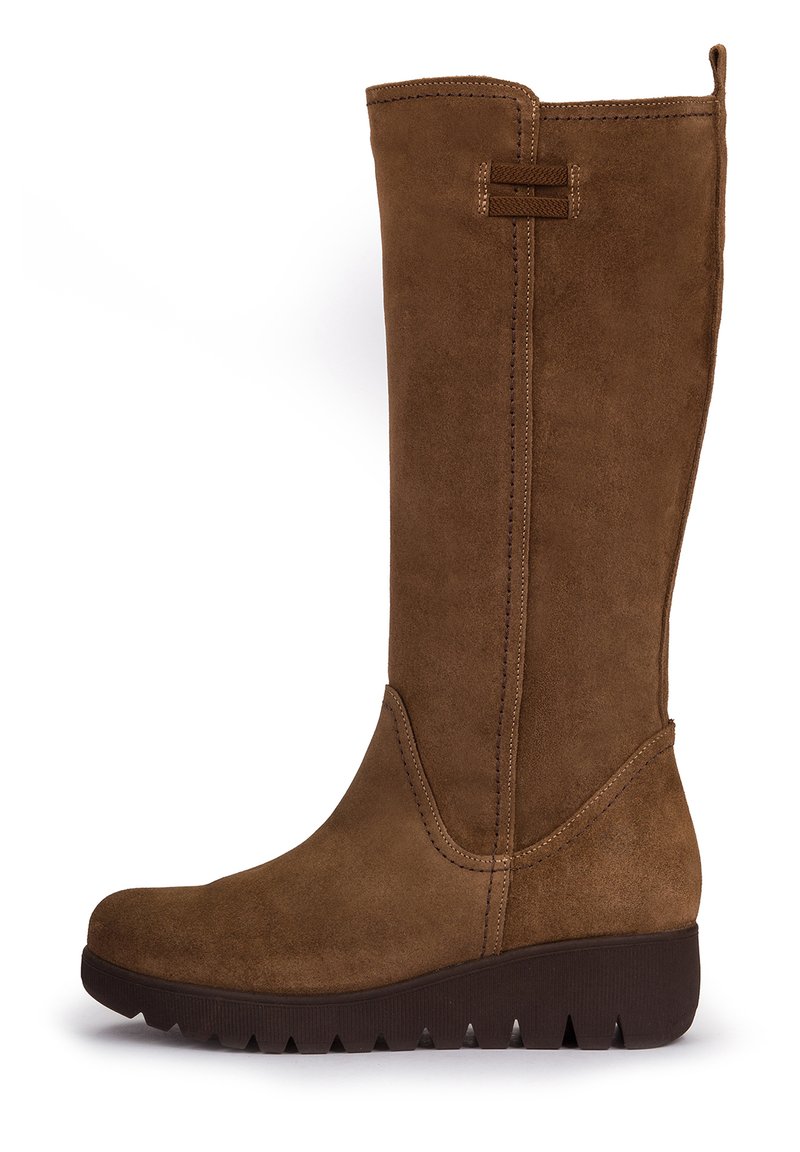 Yokono ATENAS - Botas de cuña - marron/marrón - Zalando.es