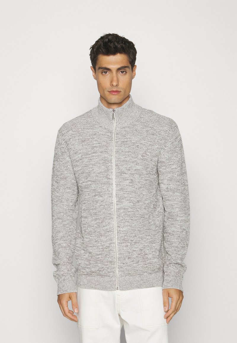 Selected Homme SLHVINCE - Cardigan - light grey/offwhite - Zalando.no