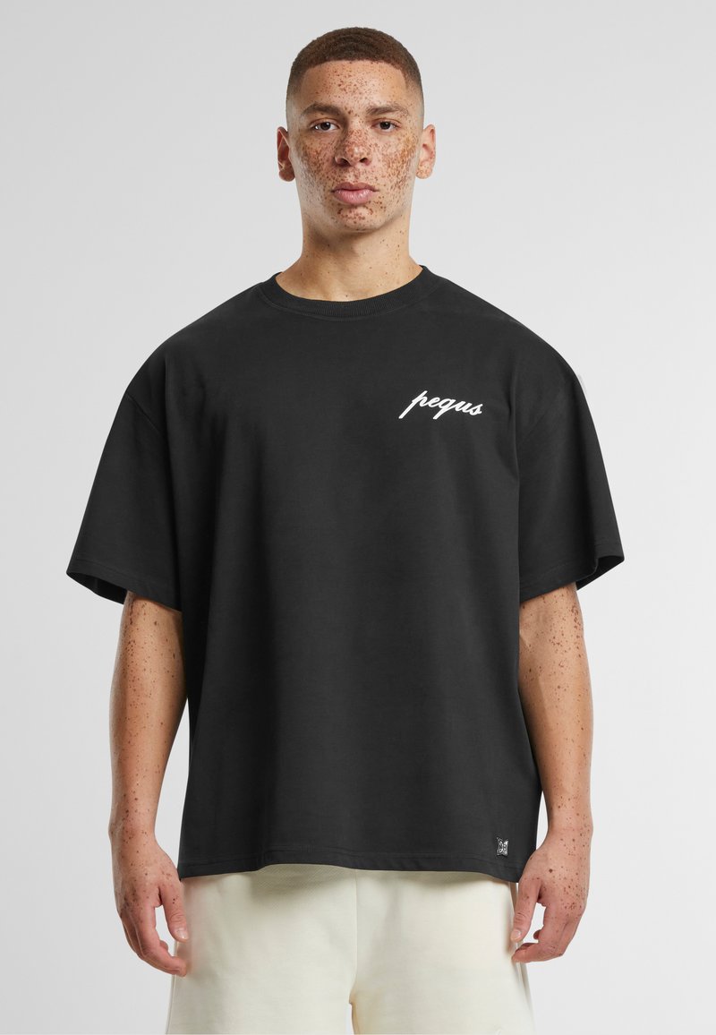 PEQUS Basic T-shirt - black - Zalando