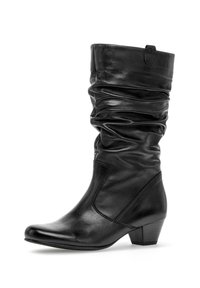 Gabor Vysoká obuv - schwarz micro/černá - Zalando.cz