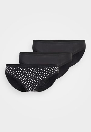 DIM PERIOD PANTY MEDIUM FLOW - Menstruatie-ondergoed - black/zwart ...