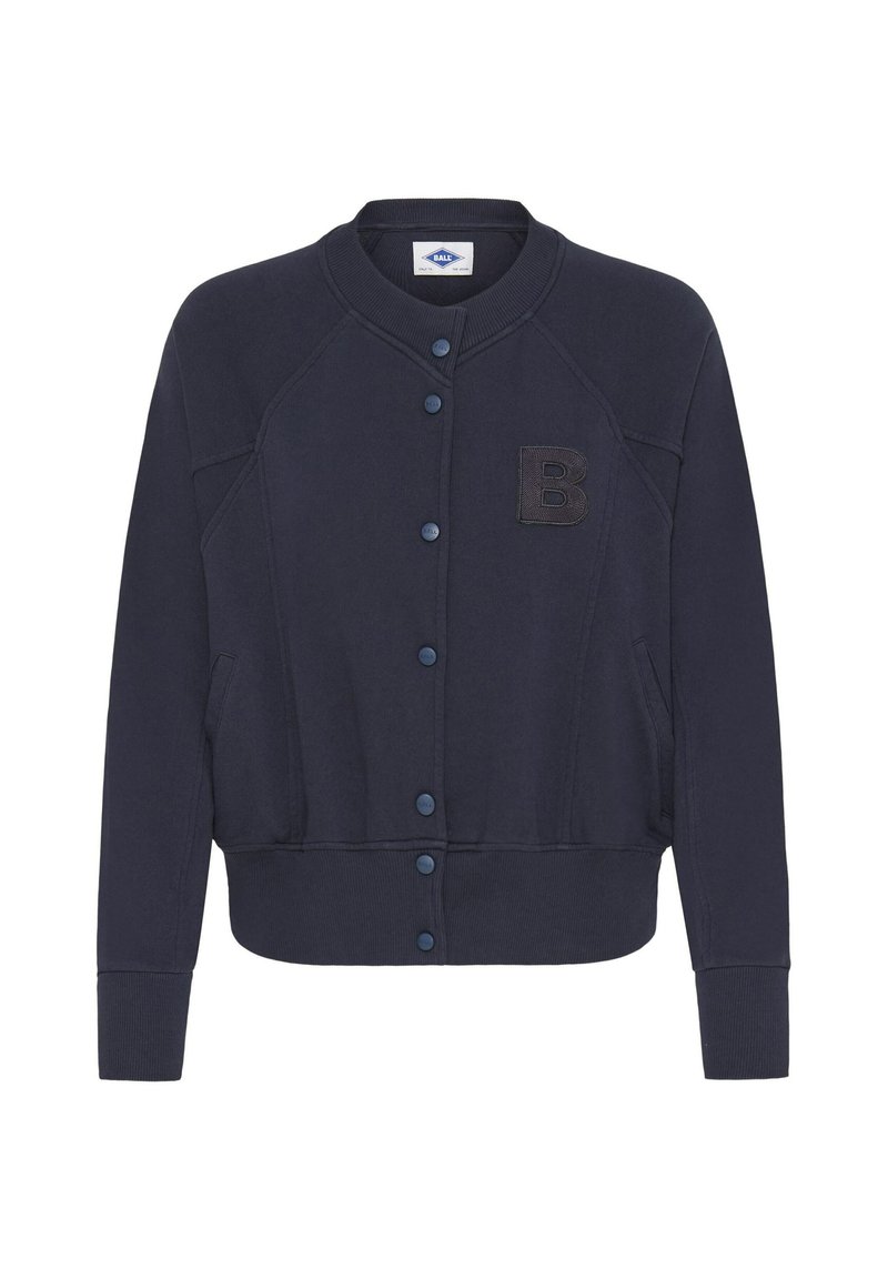BALL BAALBERTA SWEAT CARDIGAN - Bomberjacke - sky captain/dunkelblau ...