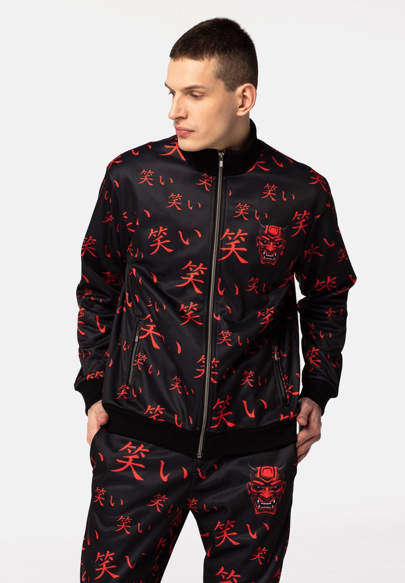 Mr. GUGU & Miss GO RED MASK - Trainingsjacke - black/schwarz - Zalando.de