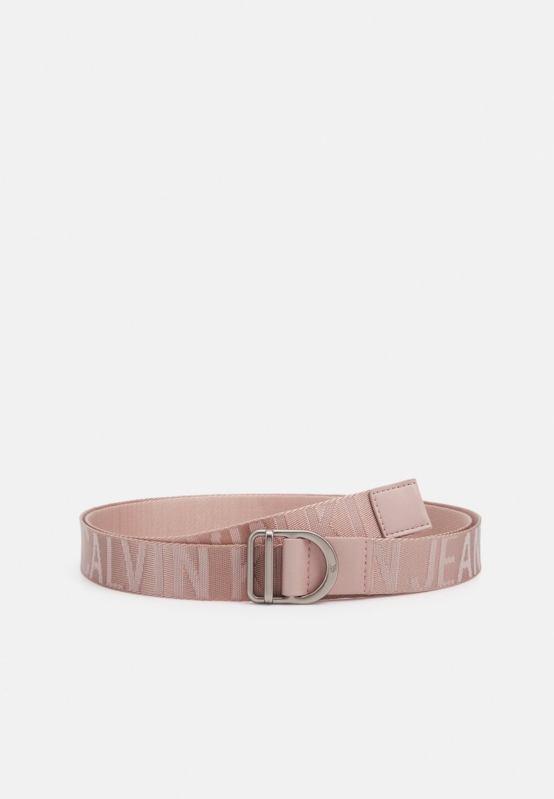 Calvin Klein Jeans Belt - pale conch shell/pink - Zalando.co.uk