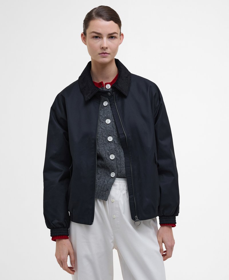 Barbour BARBOUR X ALEXA ANNA SHOWERPROOF JACKET - Bomber Jacket - dark ...