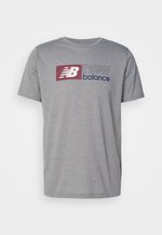 New Balance SPORT ESSENTIALS HEATHERTECH GRAPHIC - Sportovní tričko ...