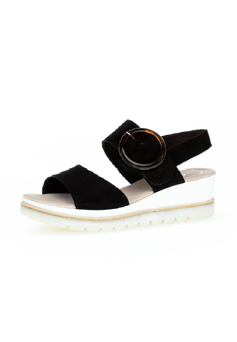 Gabor Platform sandals - schwarz/black - Zalando.de