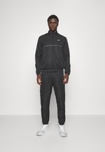 EA7 Emporio Armani VENTUS TRACKSUIT - Survêtement - black/noir - ZALANDO.FR