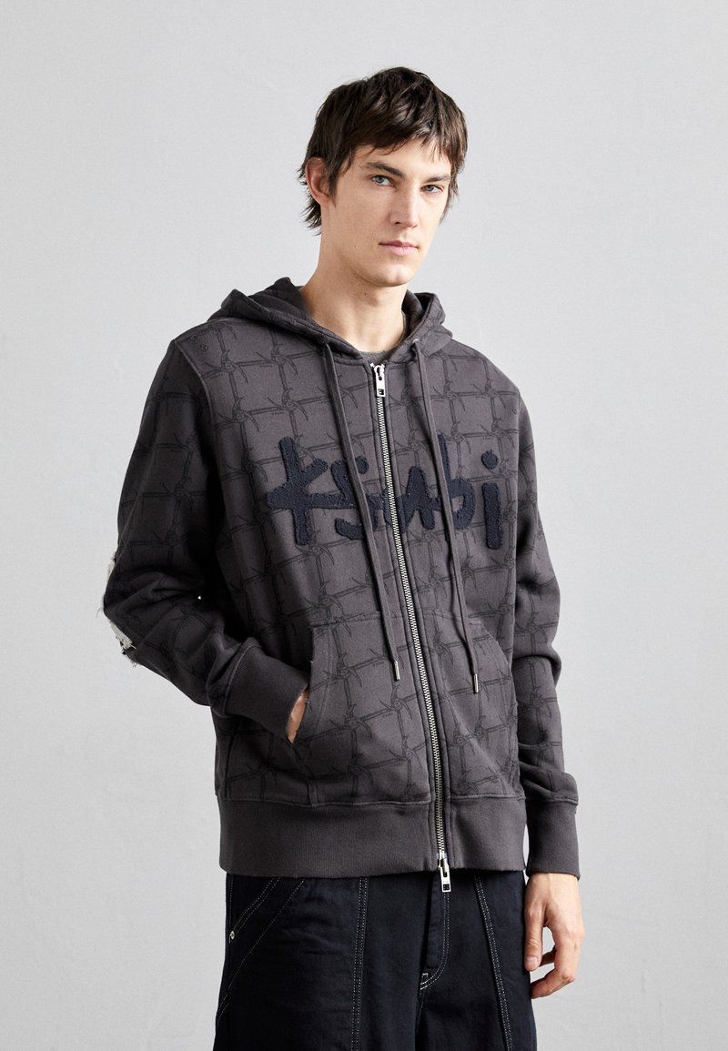 Ksubi ZIP KASH - Zip-up sweatshirt - black - Zalando.co.uk