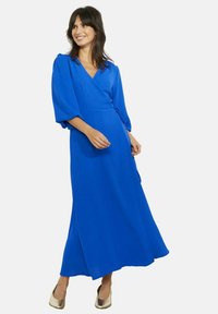 LolaLiza ELEGANT WRAP - Robe longue - electric blue/denim bleu - ZALANDO