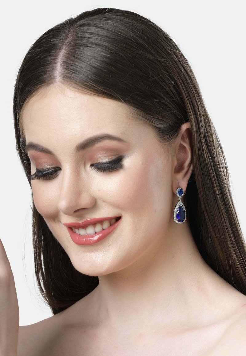 AVANT-GARDE PARIS DIVA - Kolczyki/niebieski - Zalando.pl