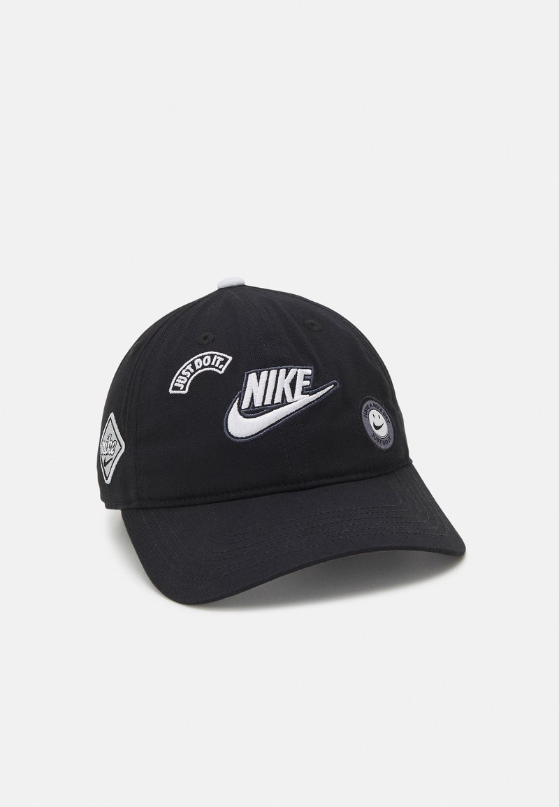 Nike Sportswear MULTI PATCH CLUB UNISEX - Cap - black - Zalando.co.uk