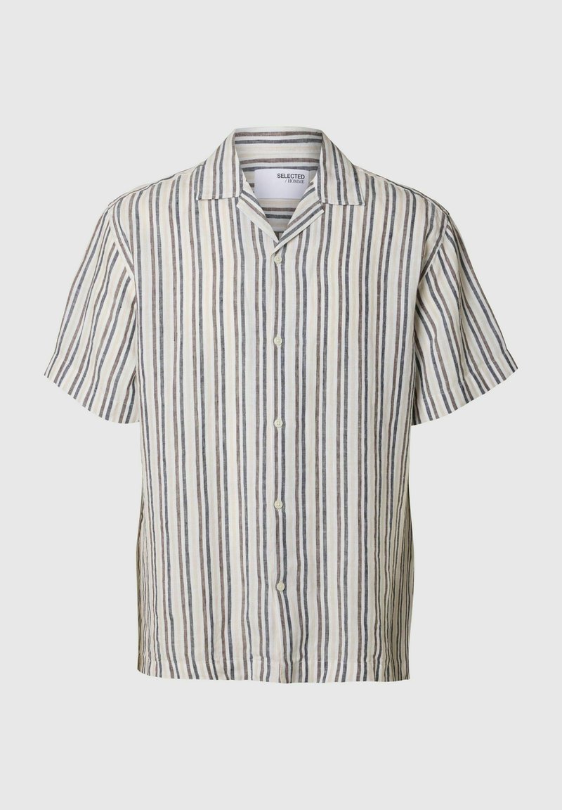 Selected RELAXKYLIAN MIX SS RESORT - Skjorter - bright white/offwhite ...