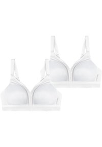 Triumph 2-PACK TRIACTION WORKOUT - T-shirt bra - white - Zalando