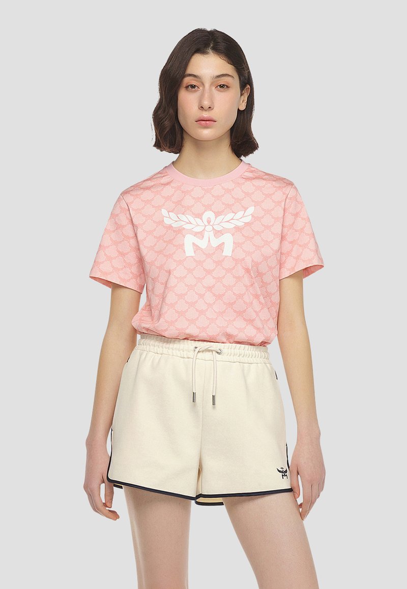 MCM MIT LOGO - Shorts - white/weiß - Zalando.at