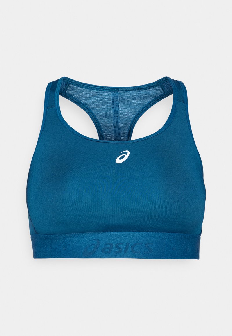 ASICS ROAD COMPRESSION BRA - High support sports bra - rich navy/dark ...