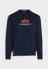 Alpha Industries BASIC - Sweatshirt - ultra navy/bleu marine - ZALANDO.BE
