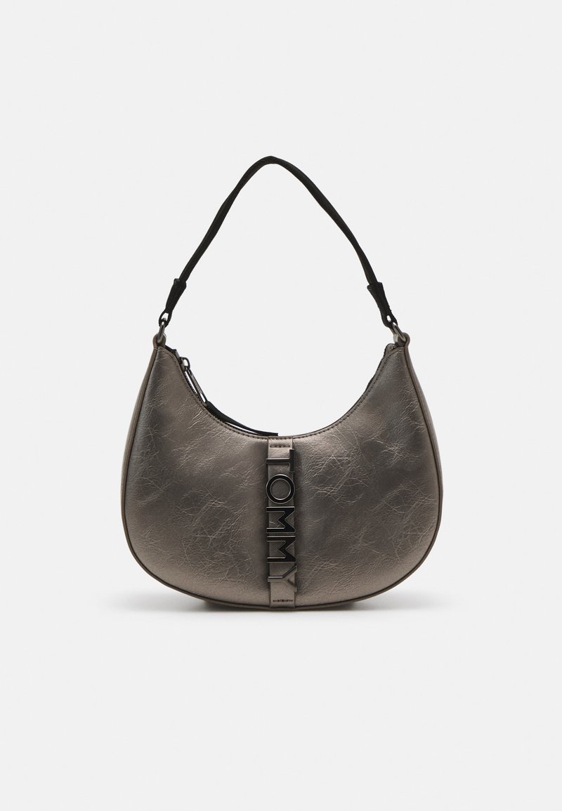 Tommy Jeans CITY BOLD SHOULDER - Handbag - pewter/grey - Zalando