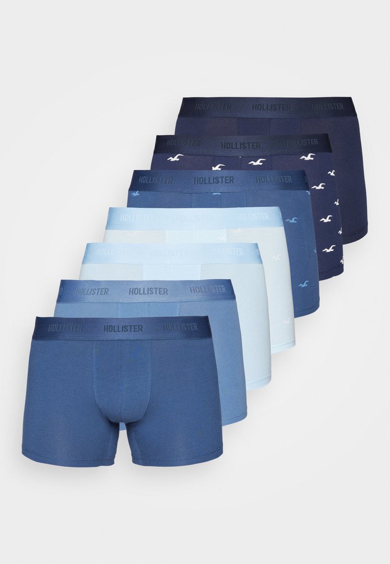 Hollister Co. ICON 7 PACK - Trunks - blue solid/dark blue - Zalando.co.uk