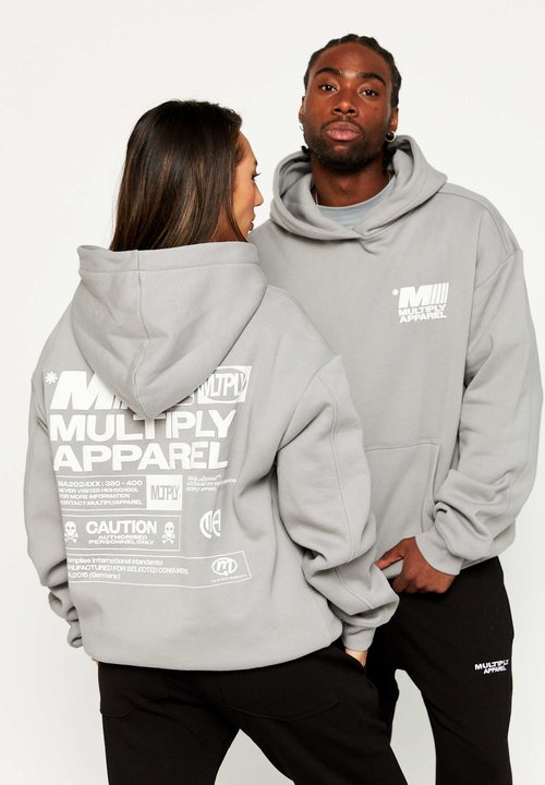 Multiply Apparel OVERSIZE DIE FOR YOU - Hoodie - black/zwart - Zalando.be