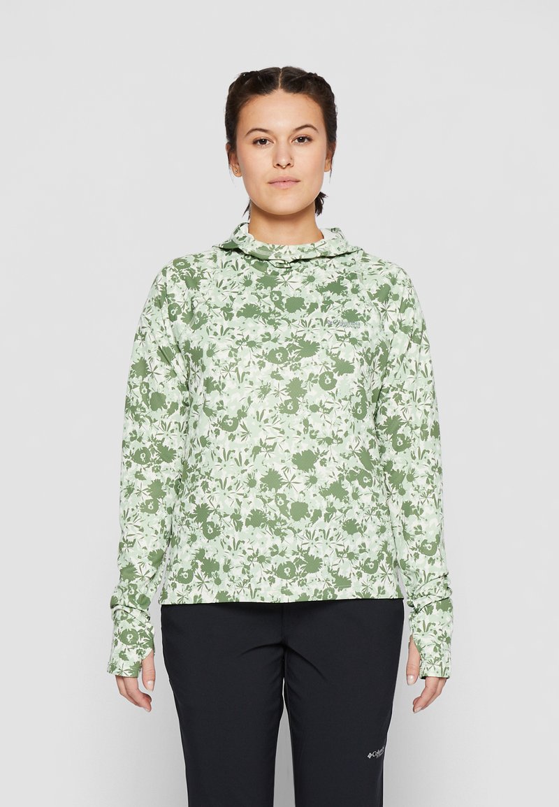 Columbia SUMMIT VALLEY™ HOODIE - Bluză cu mânecă lungă - sage/albastru ...