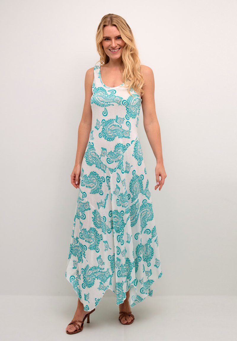Cream BASTILLA - KIM FIT EV - Maxi dress - turquise paisley/turquoise ...