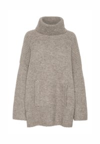 Part Two TOCCAS - Neule - mink melange/ruskea - Zalando.fi