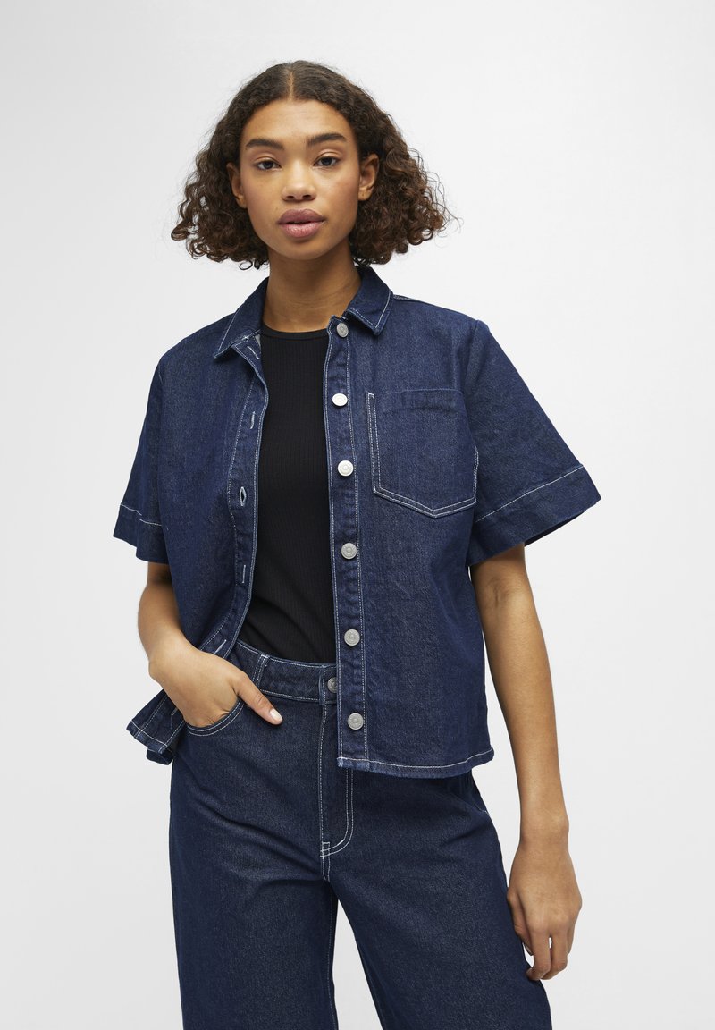 Object Camicia - dark blue denim/blu scuro - Zalando.it
