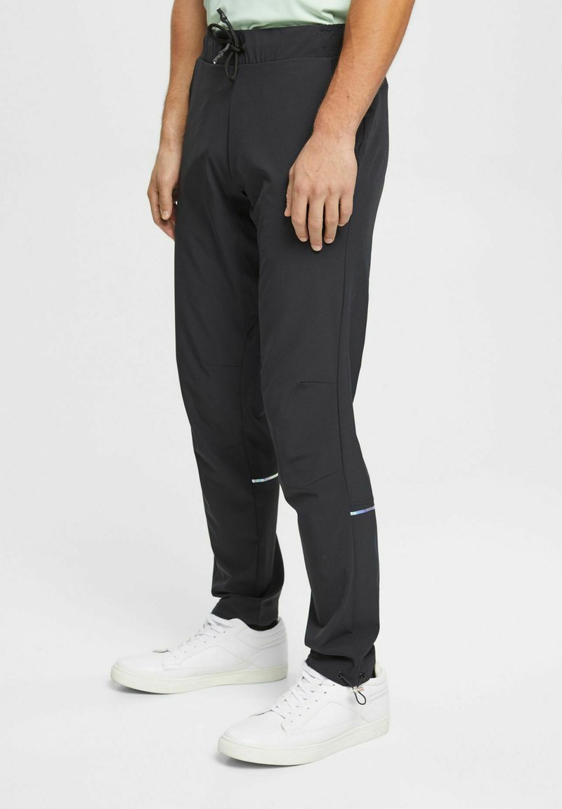 Esprit Sports Tracksuit bottoms - black - Zalando
