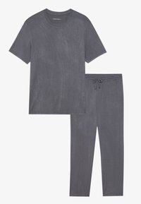 Pier One SET - Pyjamas - anthrazite/anthracite - Zalando