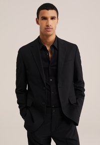 WE Fashion FUNDAMENTALS SET - Anzug - black/schwarz - Zalando