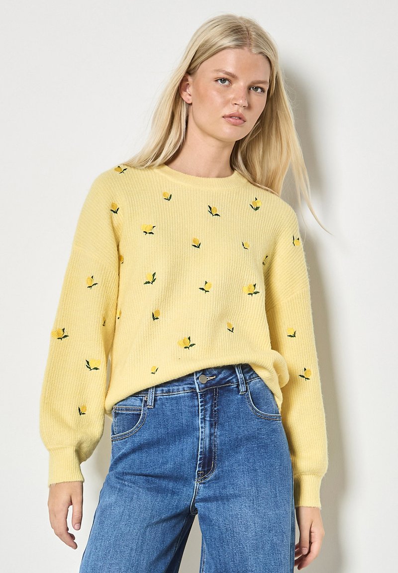 Apricot Jumper - yellow - Zalando
