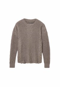 AllSaints TENTER CREW - Jersey de punto - fawn brown/marrón - Zalando.es