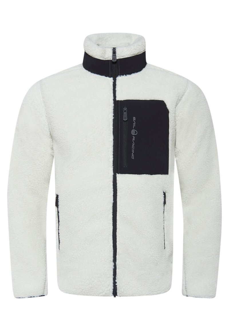 Sail Racing PILE ZIP BOWMAN - Fleecejacka - storm white/offwhite ...
