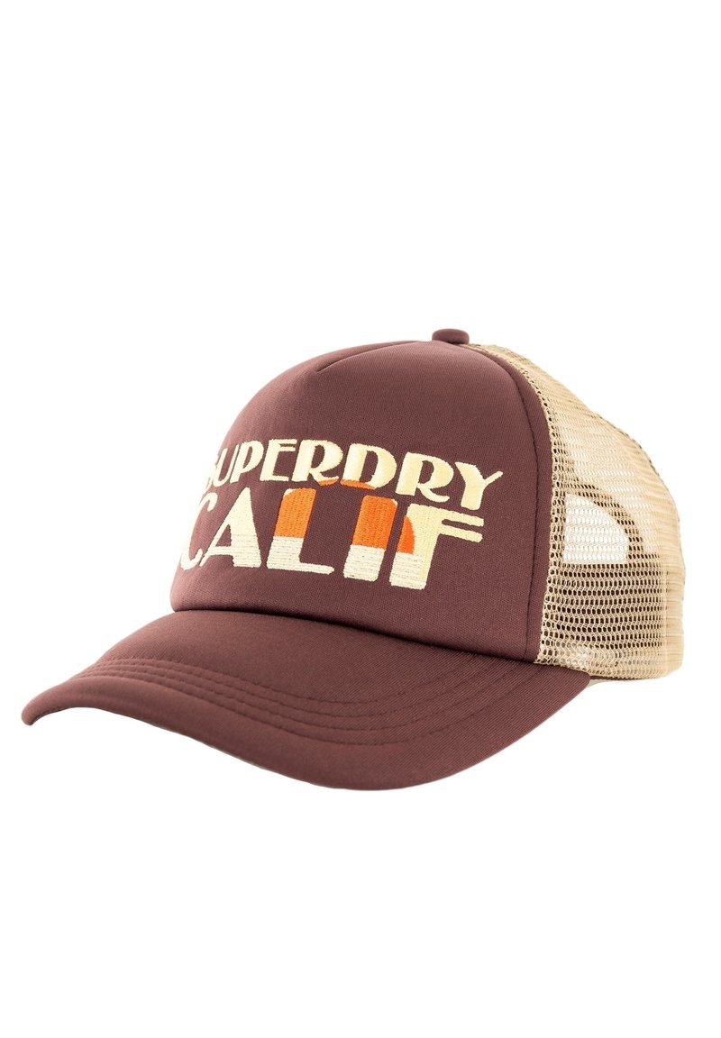 Superdry Caps - brown chicory coffee/brun - Zalando.dk